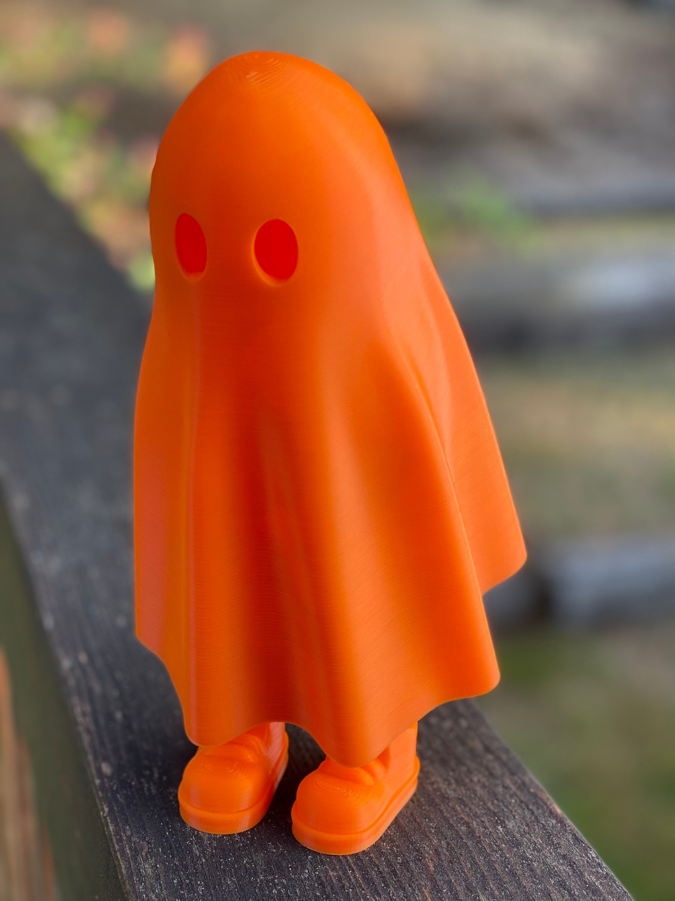 Large Ghost With Hidden Feet 3D Printed as Seen on Tiktok / Rainbow ...