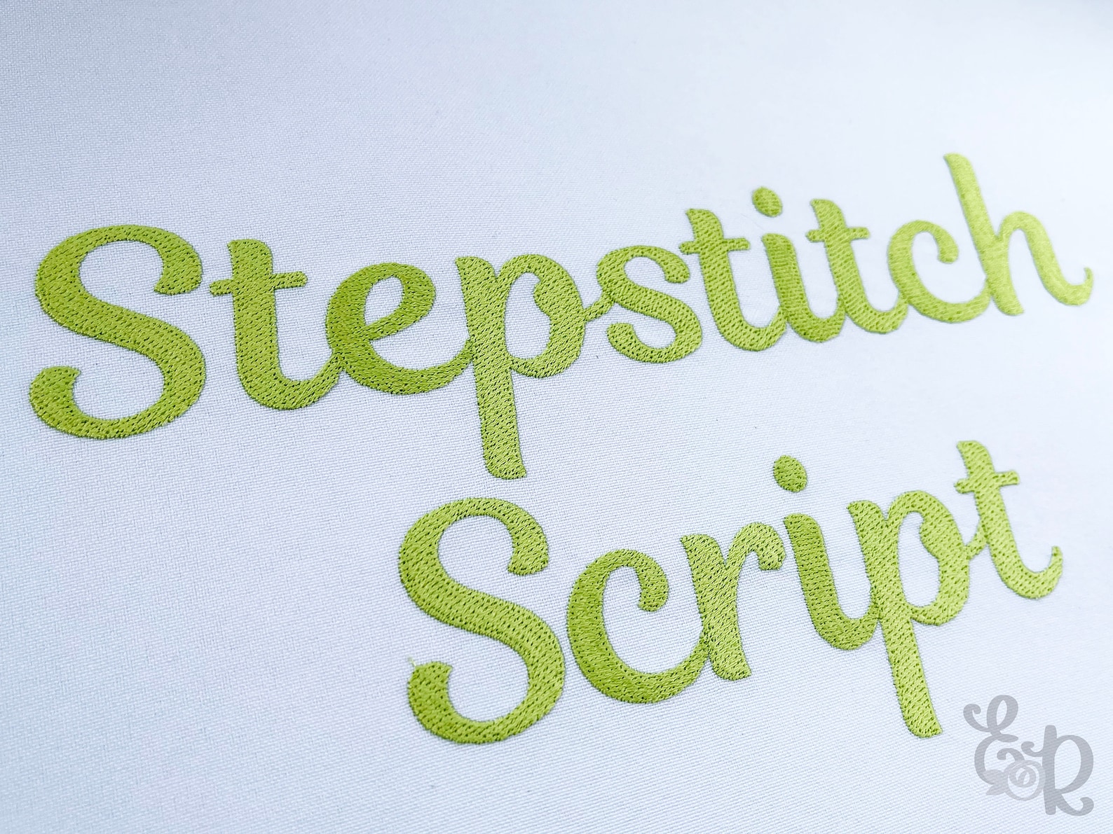 Step Stitch Script for Machine Embroidery Font 5 Sizes: - Etsy