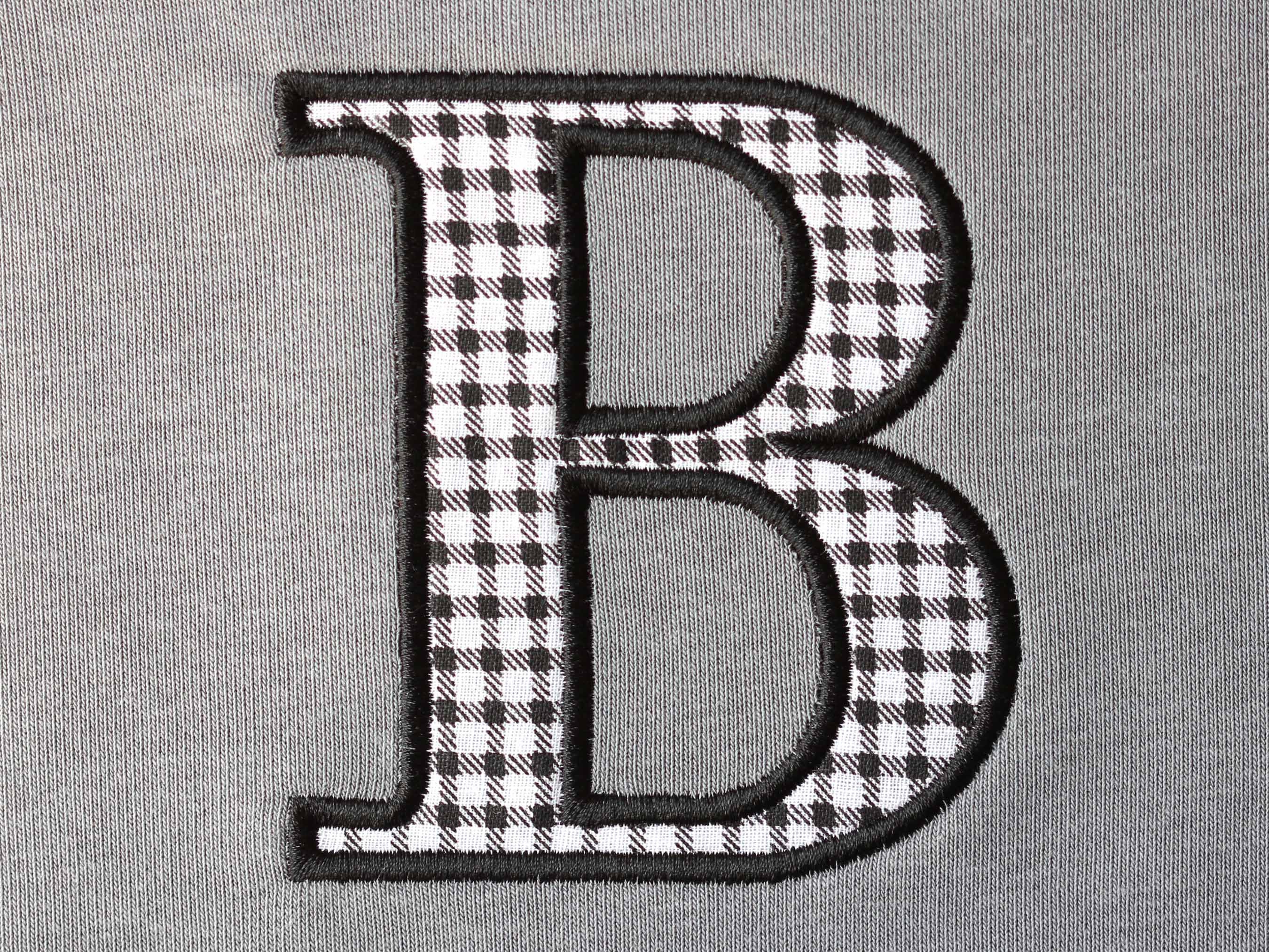 Satin Applique Font Machine Embroidery Alphabet 5 Large Sizes: - Etsy UK