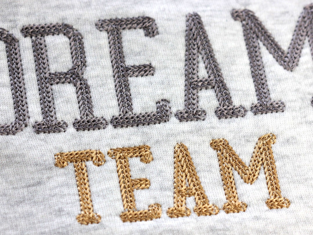 College Wide Chain Machine Embroidery Font Varsity Sport Team Alphabet ...