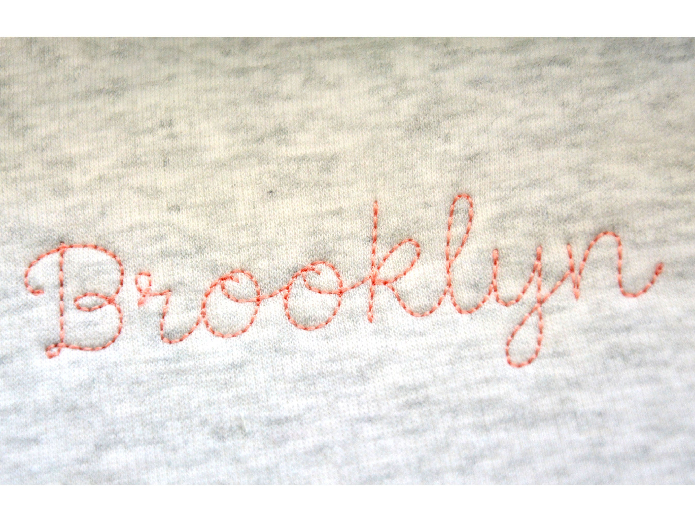 Bean Stitch Font for Machine Embroidery Alphabet 6 Sizes: - Etsy