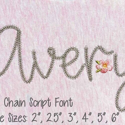 Satin Applique Font Machine Embroidery Alphabet 4 Sizes: - Etsy