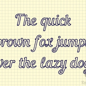 Raggy Applique Font for Machine Embroidery Free Edge Alphabet 4 Sizes ...