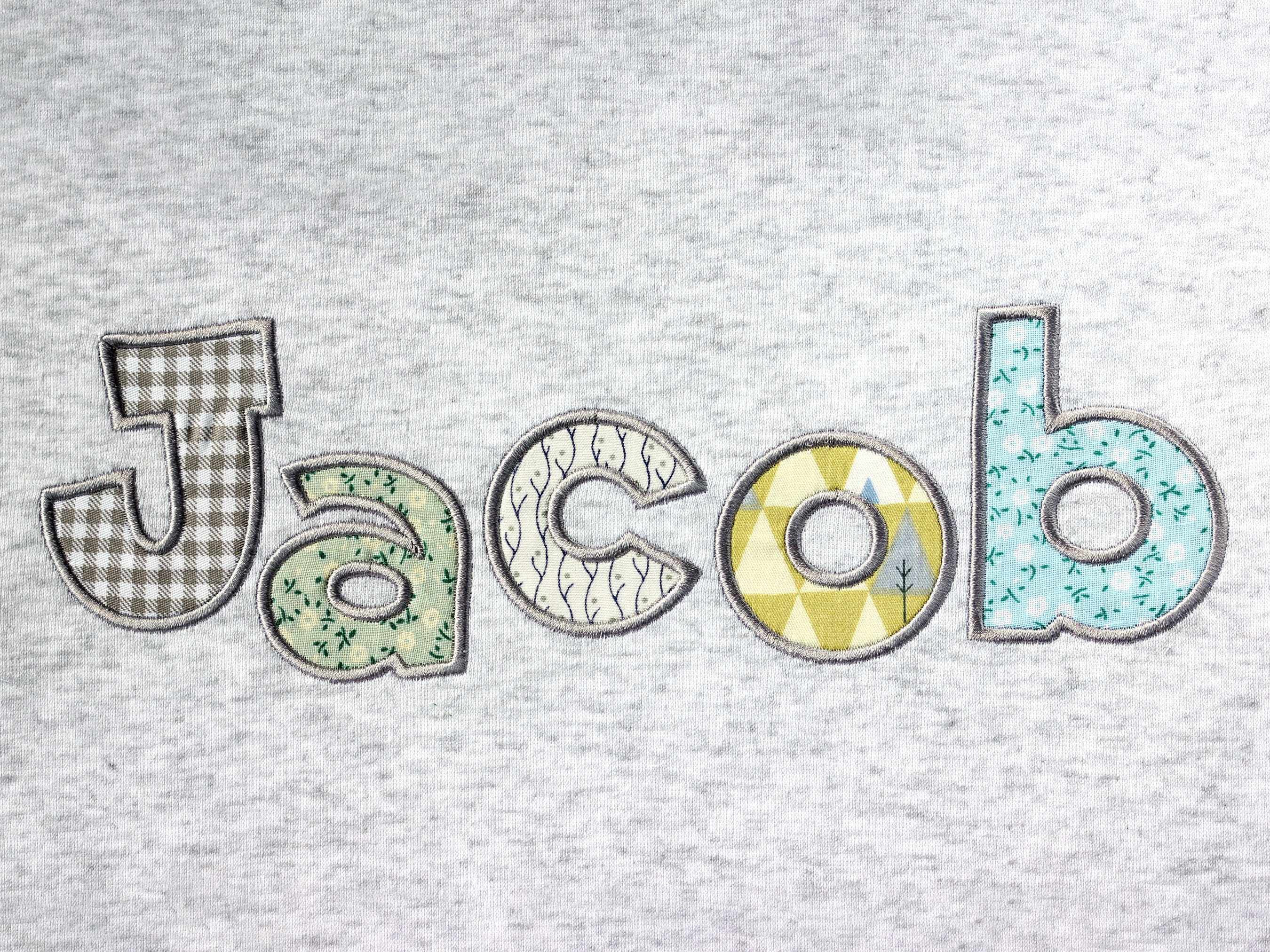 Satin Applique Font Machine Embroidery Wide Satin Alphabet 4 - Etsy