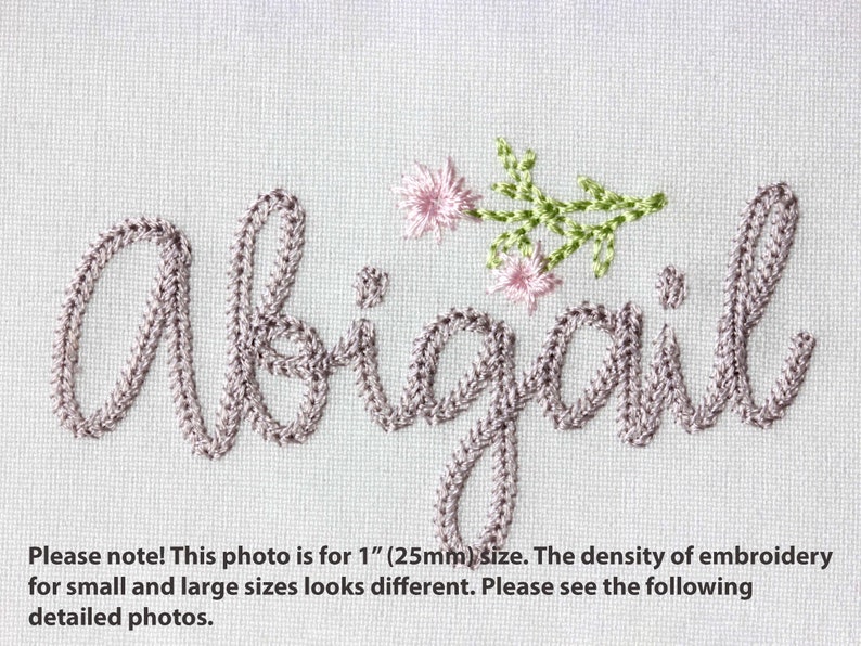 ESA Font! Light Chain Script #2 Machine Embroidery Font Alphabet 3 ...