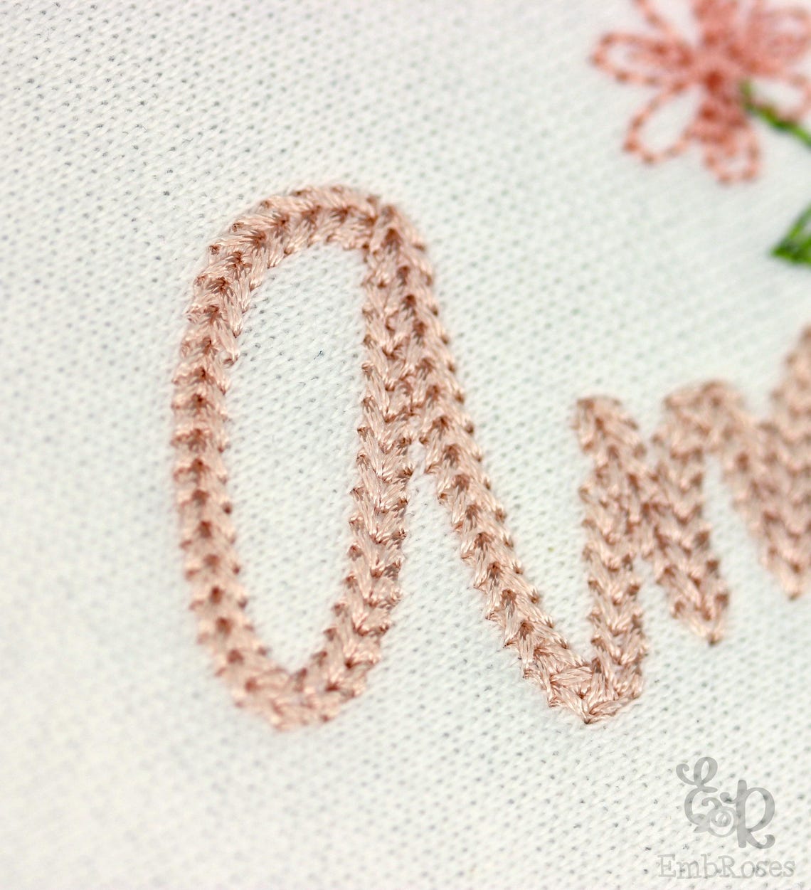 ESA Font Dense Chain Script Font for Machine Embroidery Alphabet 3 ...