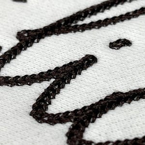 ESA Font Dense Chain Script Font for Machine Embroidery Alphabet 3 ...