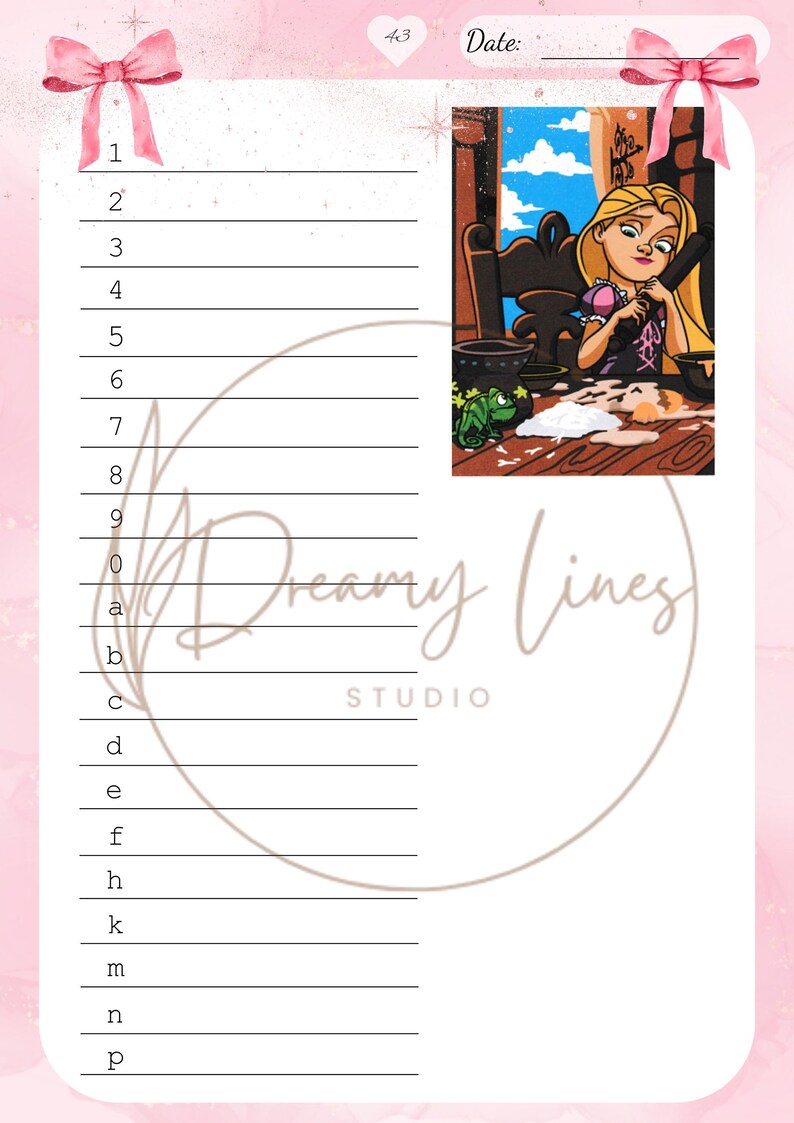 Petites Princesses Coloring Book Marker Tracker: A4/A5 Printable ...