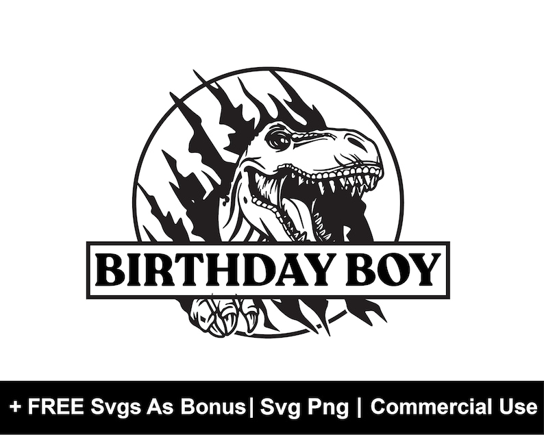 Birthday Boy Saurus Svg, Dinosaur Birthday Boy Svg, Kids Dinosaur ...
