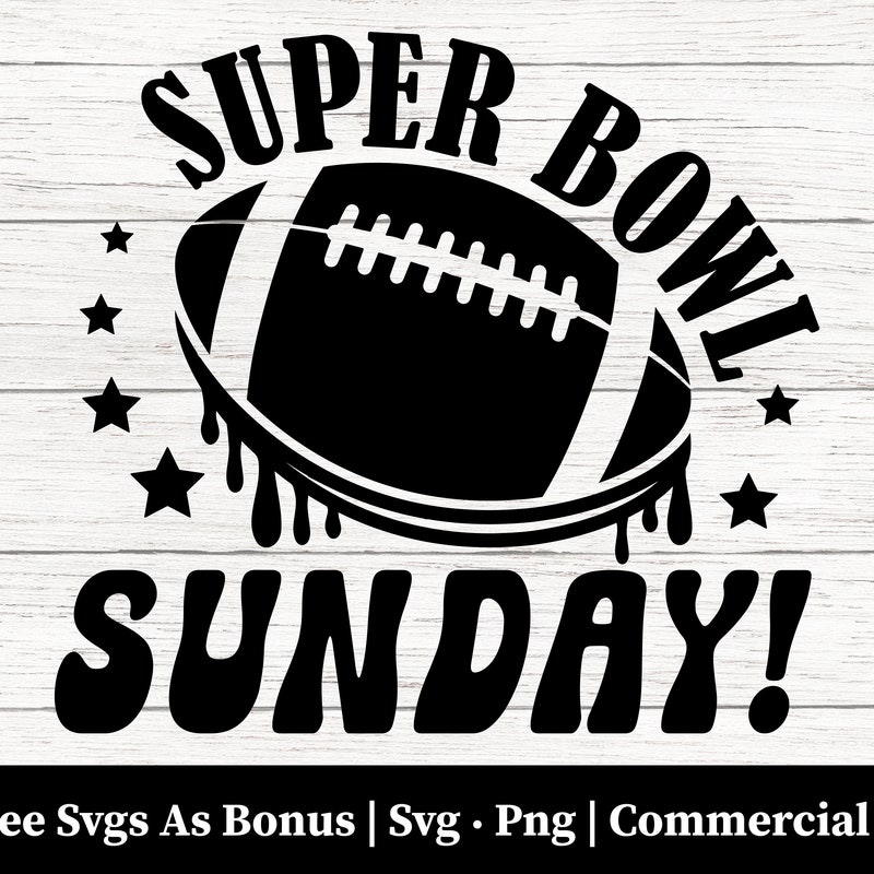 Super Bowl Svg - Etsy