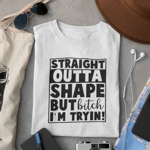 Straight Outta Shape SVG Silhouette Svg Cutting Files for Silhouette ...