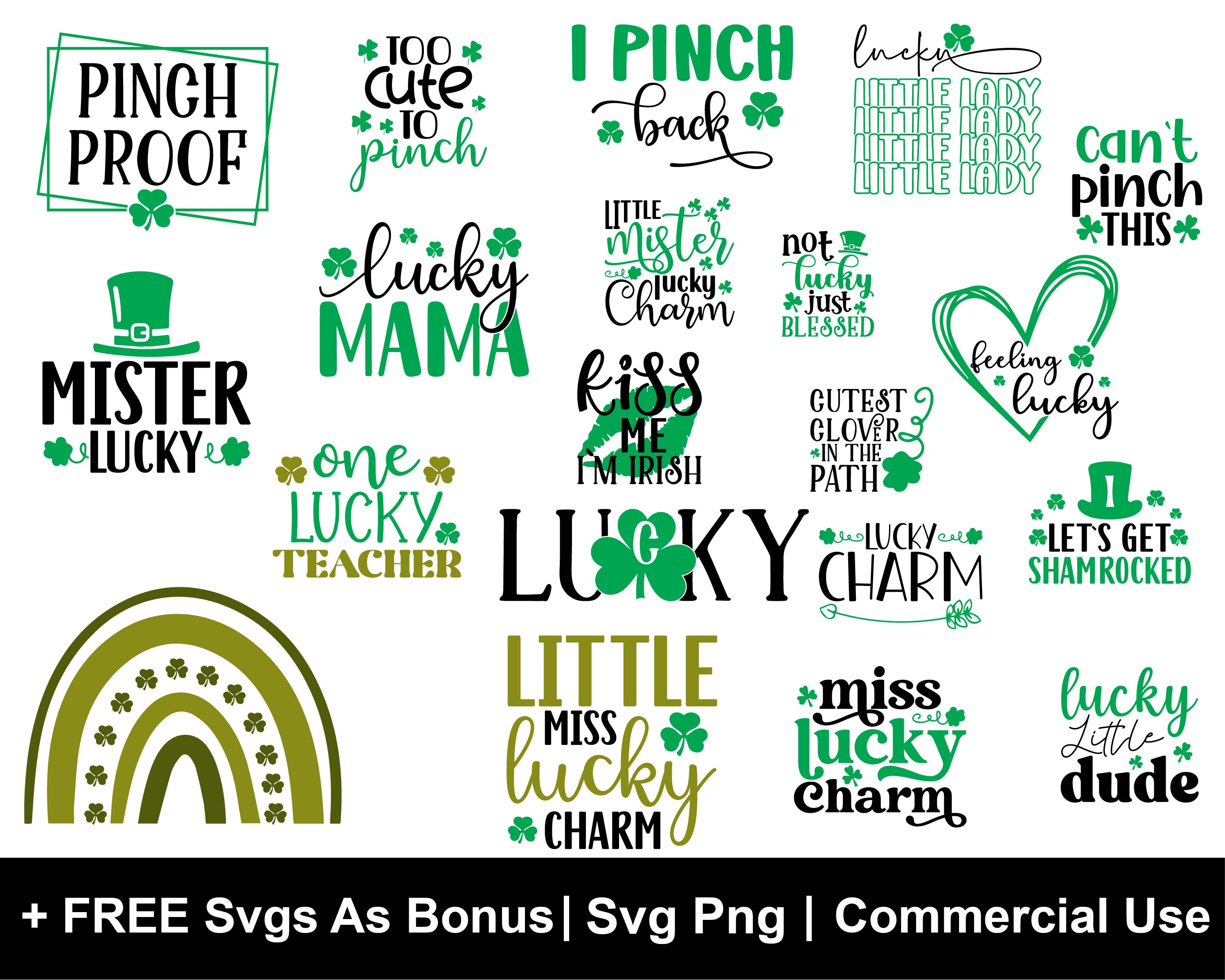 St Patrick's Svg Bundle, Happy Saint Patrick's Day Svg, Lucky Svg, St ...