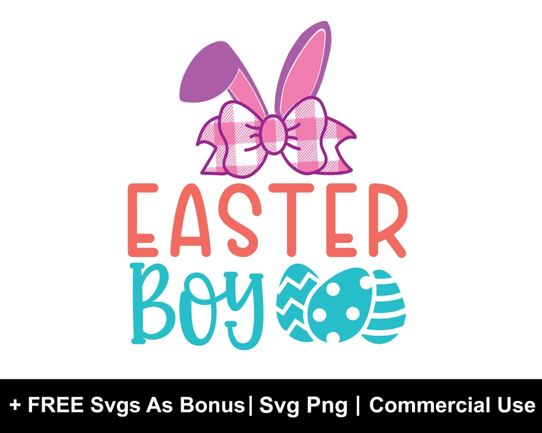 Easter Boy Svg, Happy Bunny Svg, Spring Svg, Easter Hunting Squad Svg ...