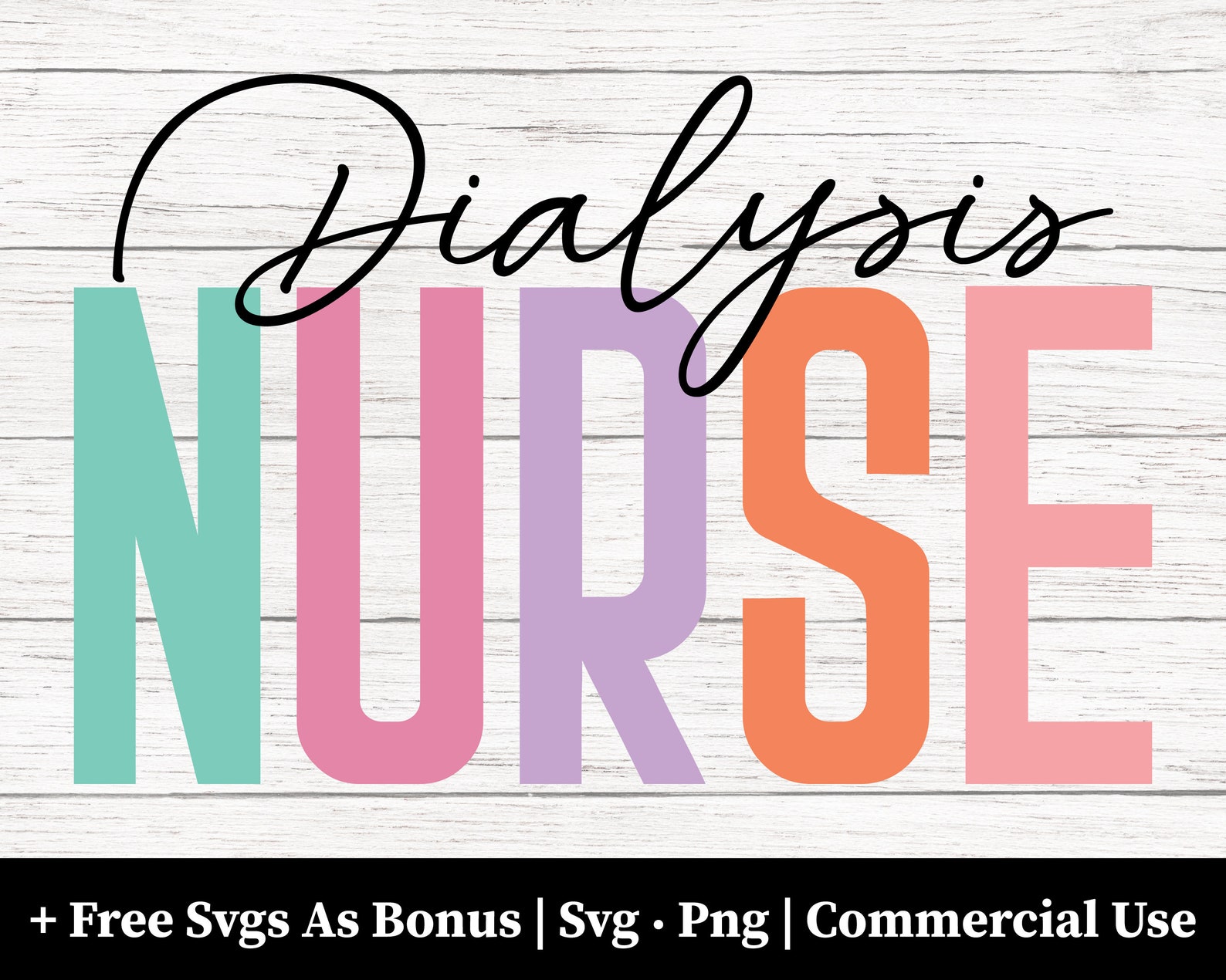 Dialysis Nurse Svg Png Files, Nurse Svg, Appreciation Svg, Boho Svg ...
