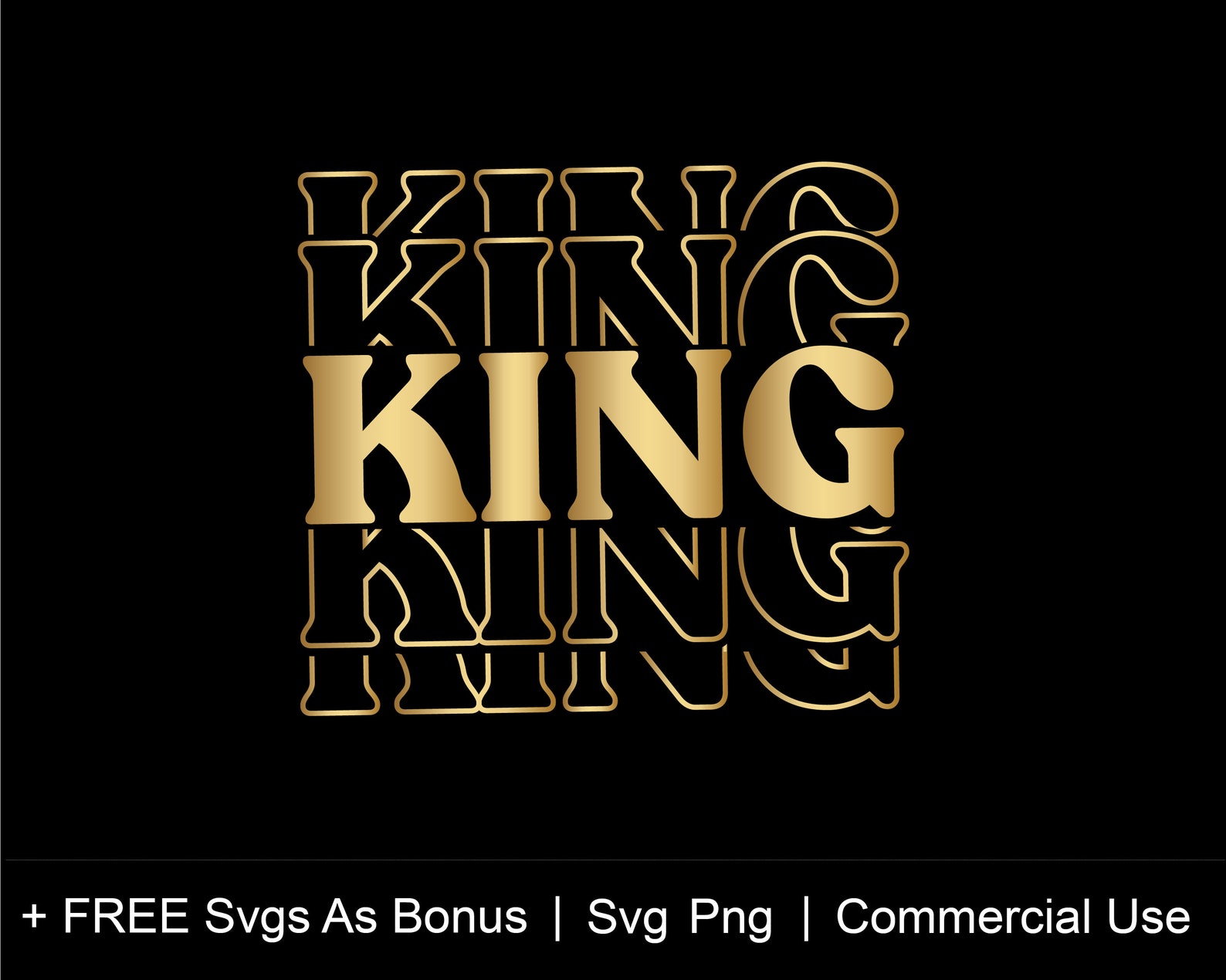 King Svg King Svg Design Black Man Crown Svg King's - Etsy