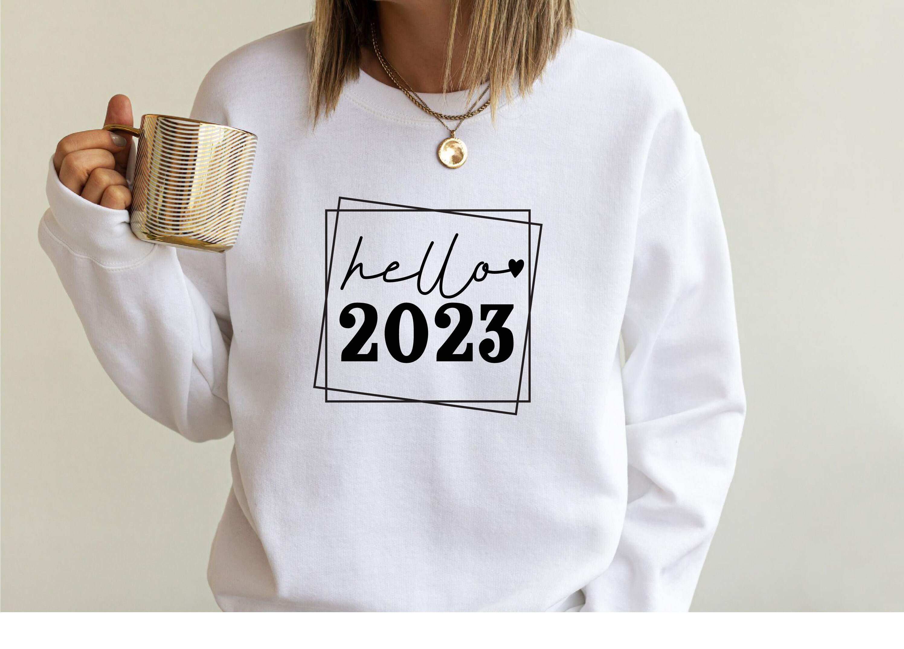 Hello 2023 Svg, Hello 2023 Png, Happy New Year Svg, Happy New Year 2023 ...