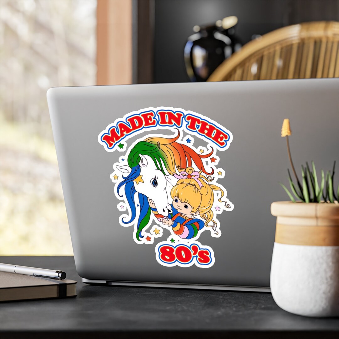 Rainbow Brite Sticker, Made in the 80's, Kiss-cut Vinyl Decals - Etsy