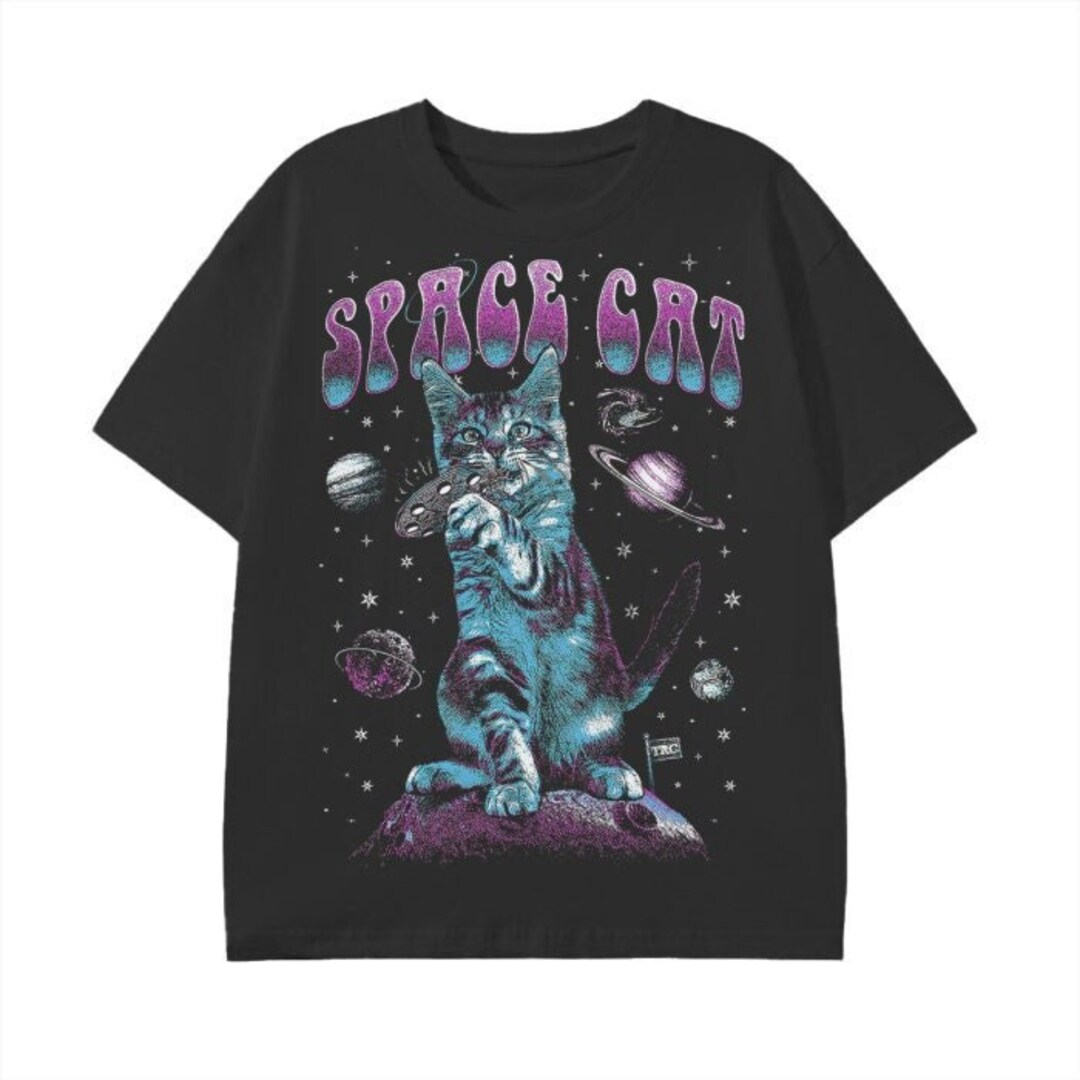 Space Cat Shirt, Astronomy Shirt, Cute Cat T-shirt, Cat Lover Shirt ...
