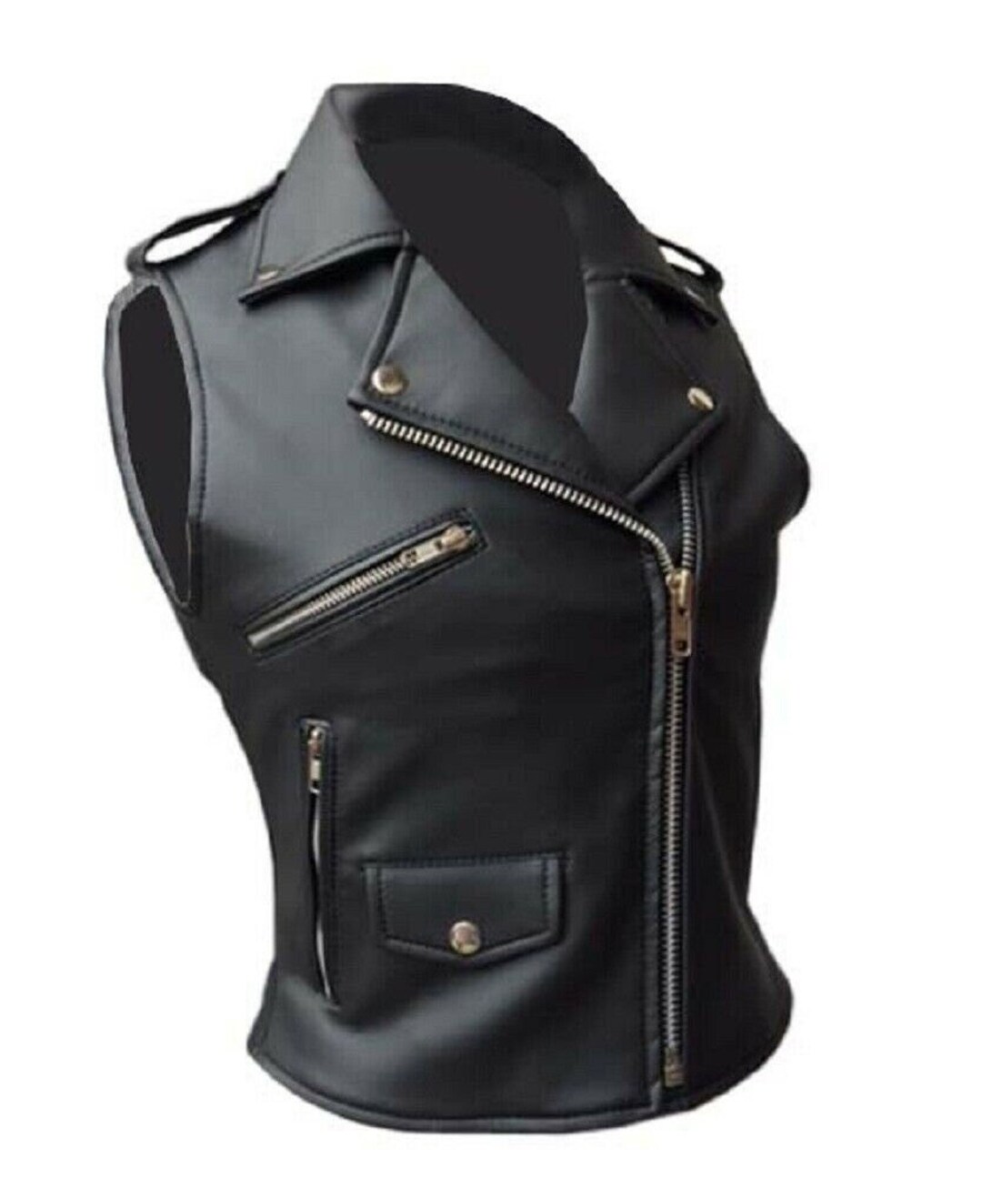 Women Ladies Real Black Sheep NAPPA Leather Motorbike - Etsy