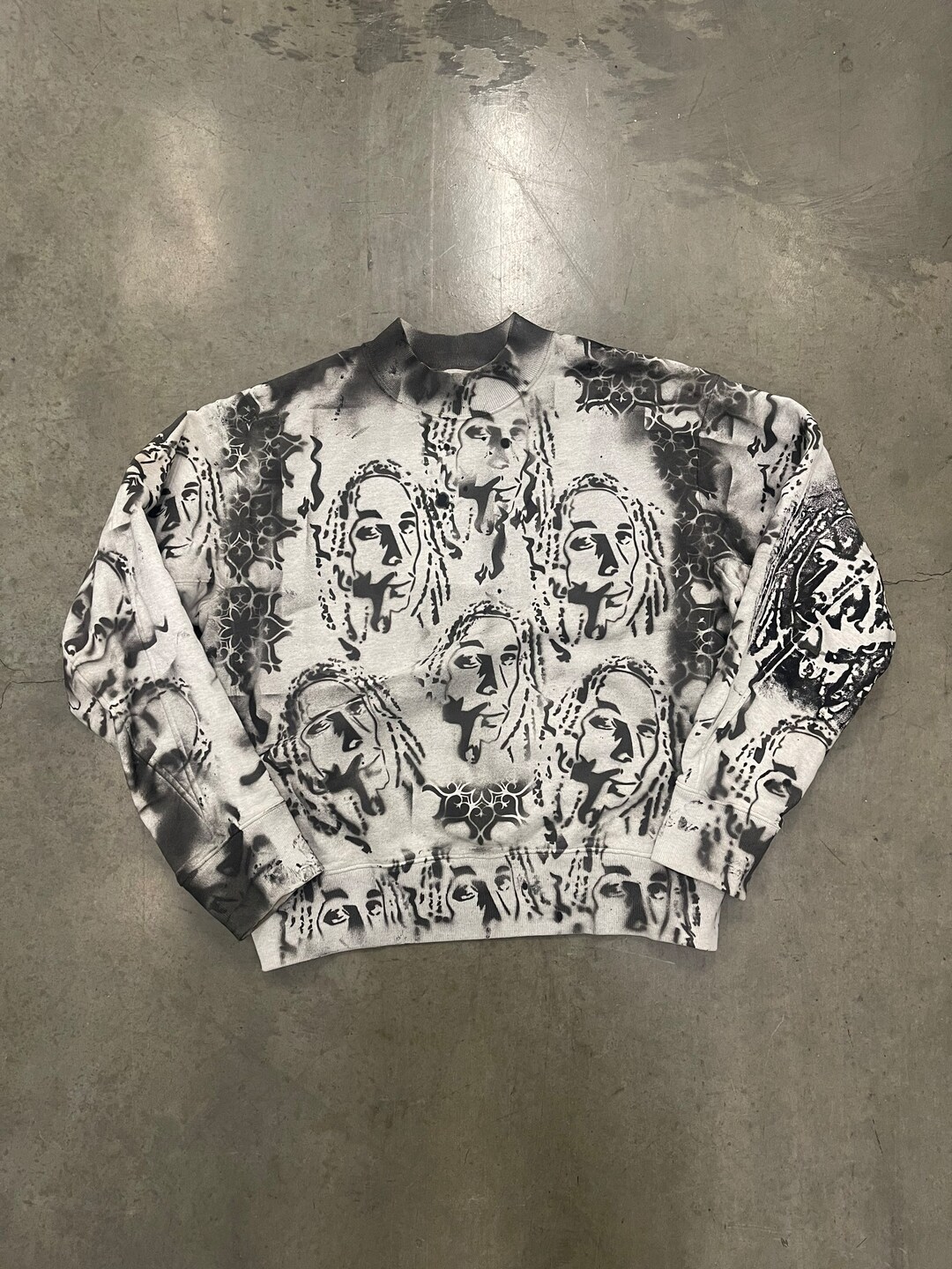 1 of 1 Bob Marley let It Play Monogram Sweatshirt - Etsy