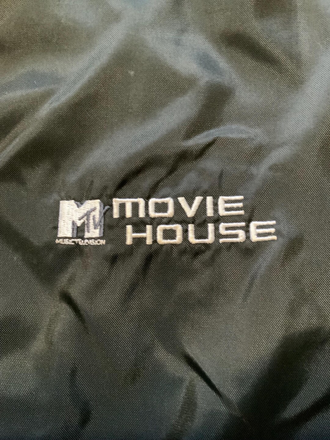 Vintage Y2K 2000s MTV Movie House Crew Cast Black Windbreaker Jacket - Etsy