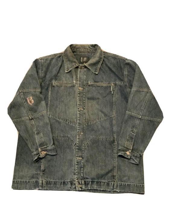Vintage Y2K Ruff Ryders Denim Chore Hip Hop Rap DMX LOX Jacket - Etsy