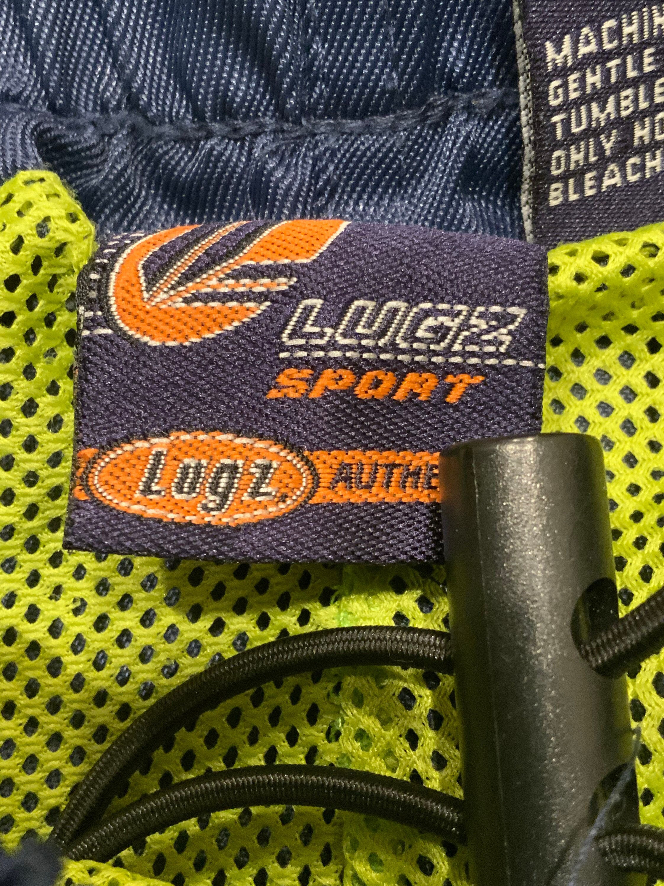 Vintage 90s Y2K Lugz Satin Windbreaker Parachute Navy Hip Hop - Etsy