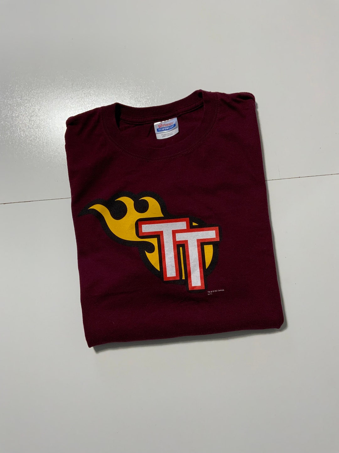 Vintage Graphitti Designs DC Comics TT Teen Titans Super Heroes T-shirt ...