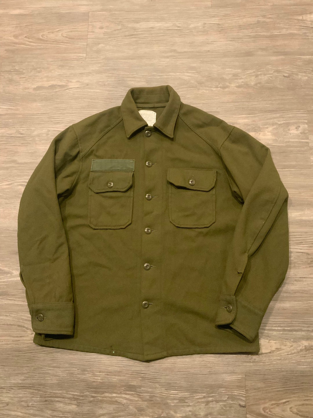 Vintage Amertex US Military Army OG 108 Olive Green Wool - Etsy