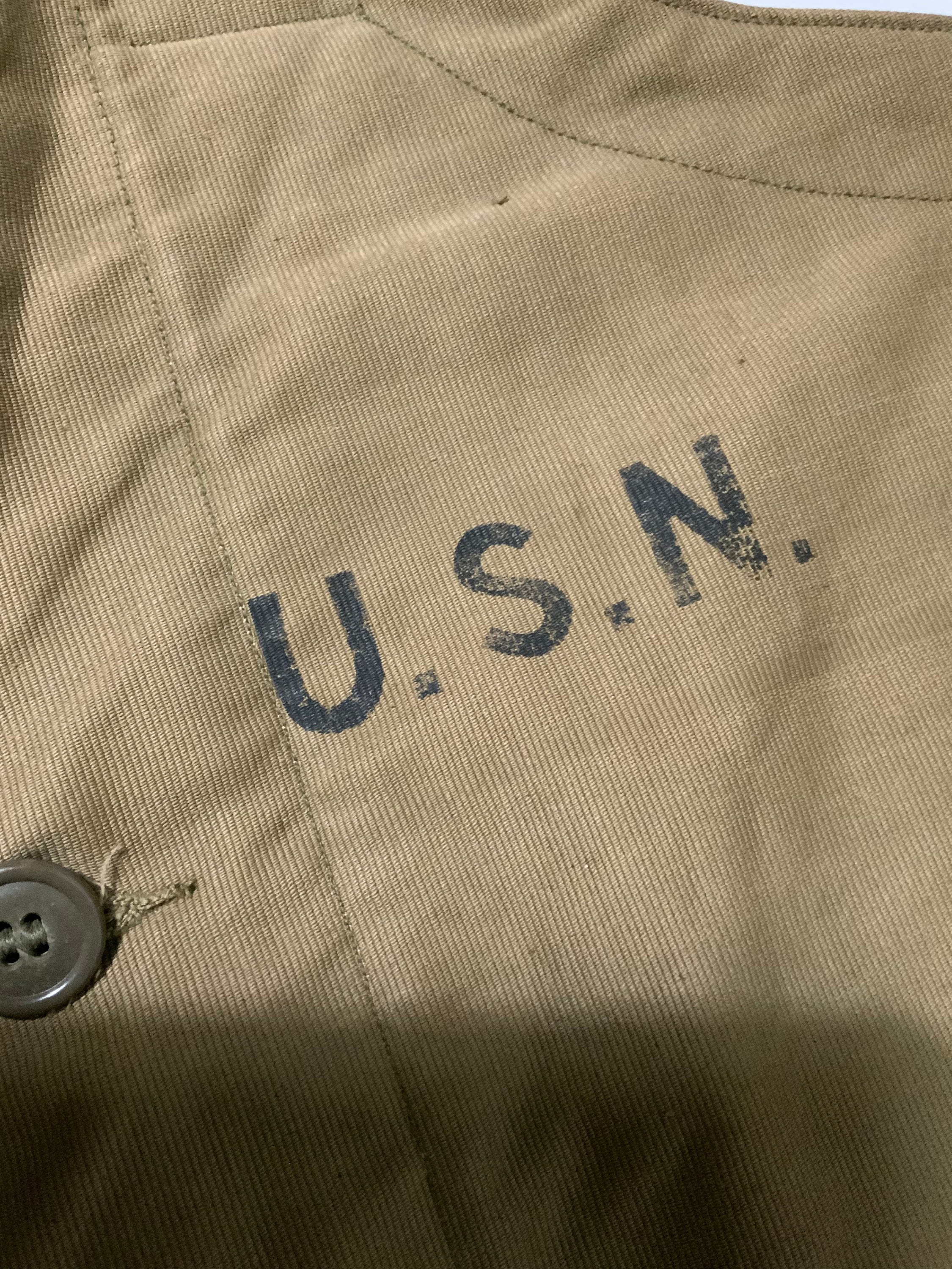 Vintage WWII 1940s USN US Navy Canvas Wool Lined Bibs Deck Coveralls - Etsy