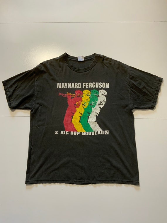 Vintage Big Bop Nouveau Maynard Ferguson Shirt L - Gem