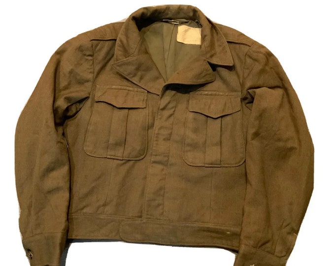 Vintage WW2 Ike Jacket 1944 Field Good Grade Green Size Men's 36L - Etsy