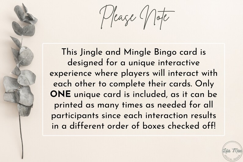 Find the Guest Bingo Game, Editable Christmas Party Icebreaker, Jingle ...