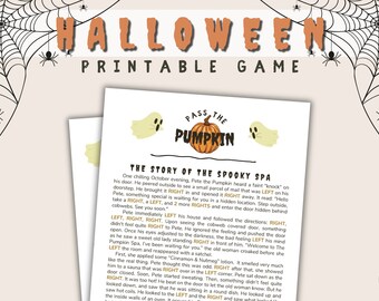 Halloween Game for Kids, Halloween Pass the Present Game, Halloween ...