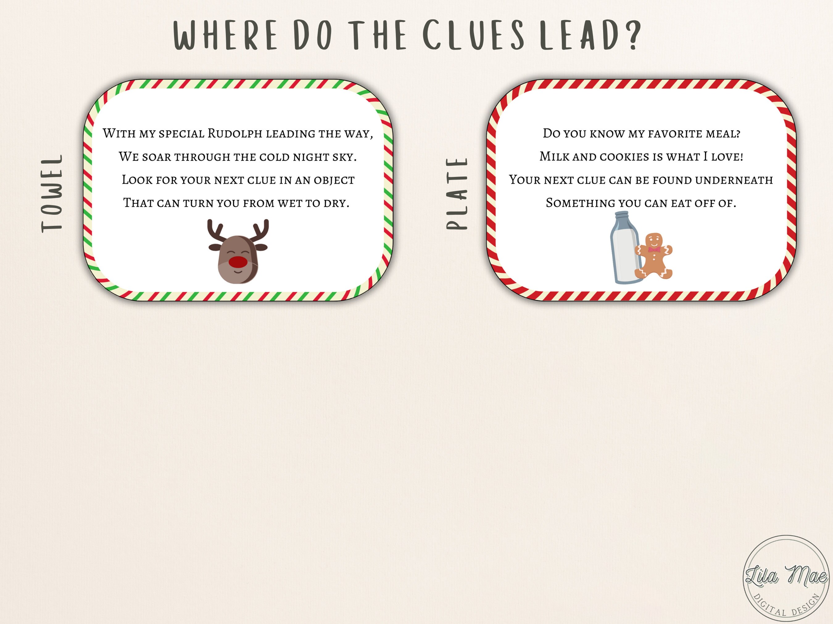 Indoor Christmas Treasure Hunt, Choose From 3 Gift Hiding Places ...