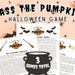 Printable Halloween Left Right Game Bundle, Pass the Pumpkin Party ...
