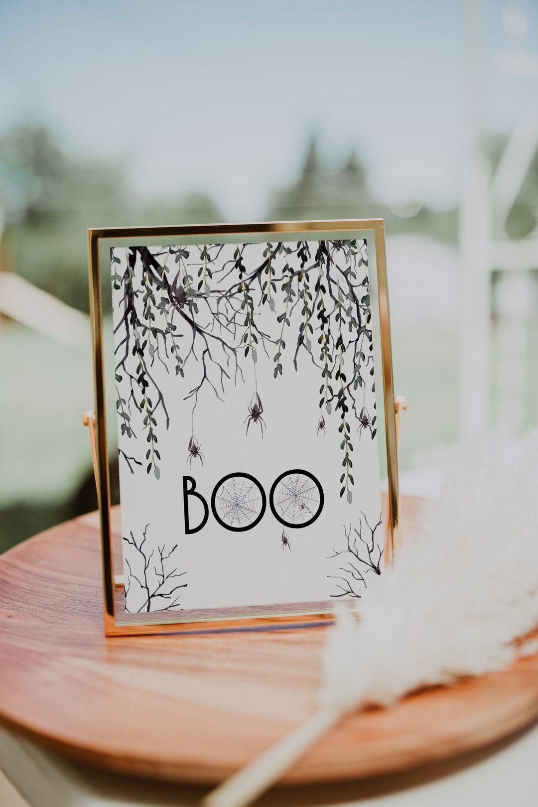 Printable Boo Sign for A Little Boo is Almost Due Baby Shower, Boo ...