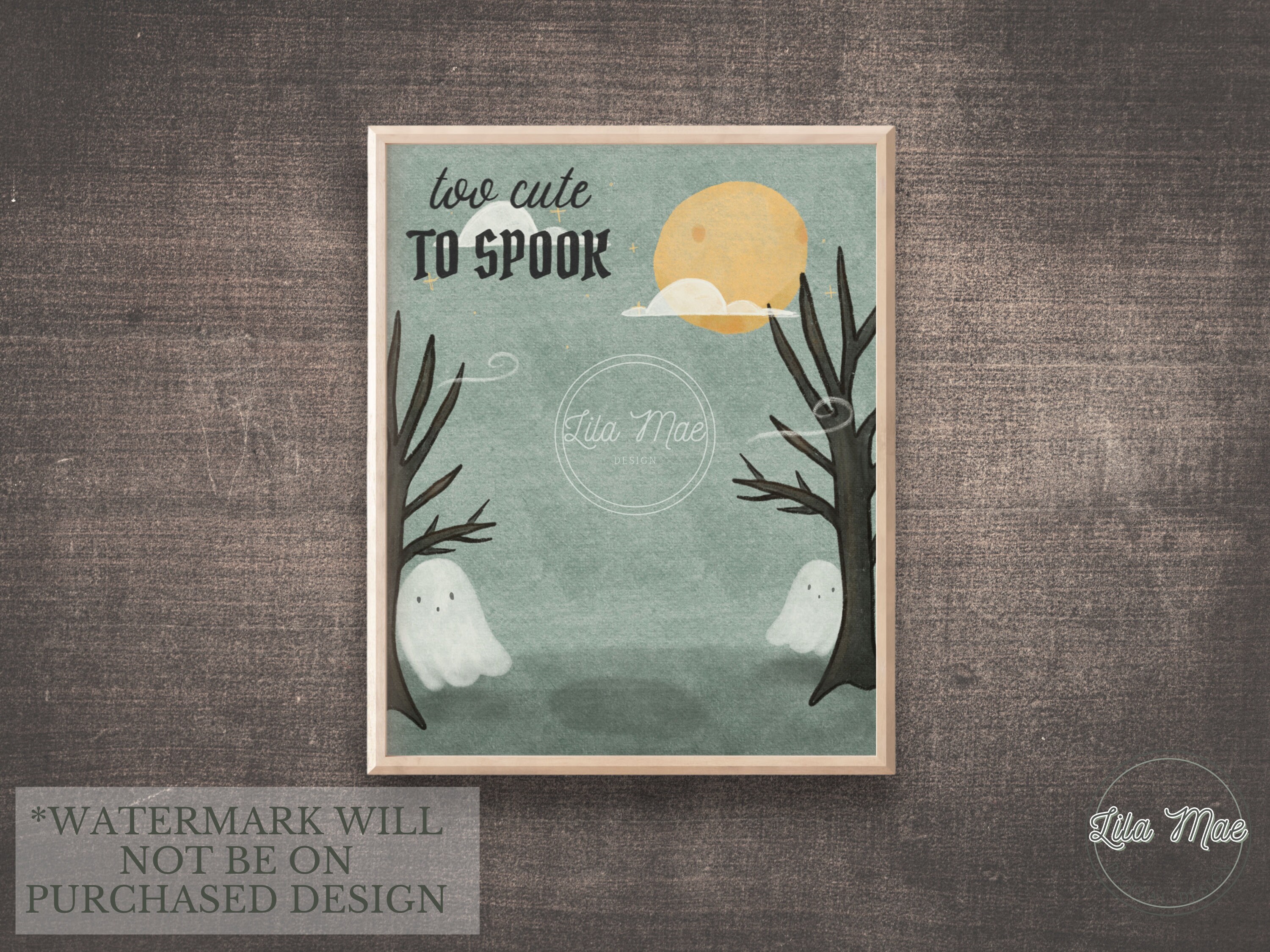 Printable Ghost Handprint Craft, DIY Halloween Keepsake, Too Cute to ...