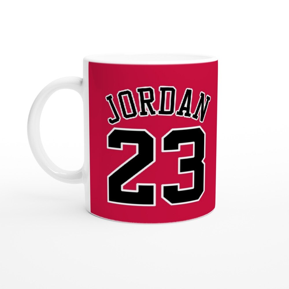 Michael Jordan Coffee Mug Chicago Bulls Mug Jordan 23 Basketball Mug ...