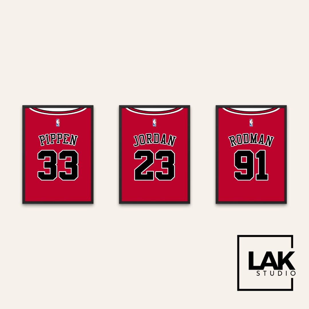 Bulls Legends 3 Piece Digital Download Set | Instant Download ...