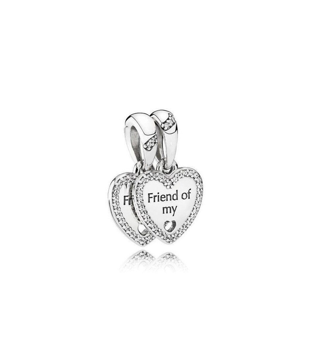 New Authentic Hearts of Friendship Dangle Charm S925 Ale With Box ...