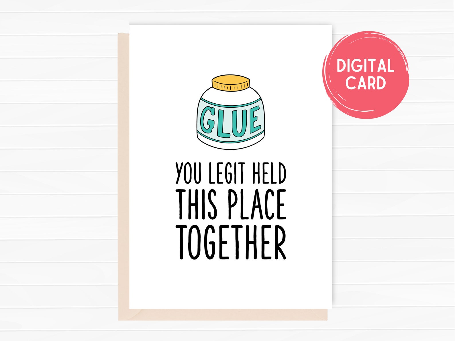 Funny Coworker Farewell Card | Funny Goodbye Card | Unique Employee ...