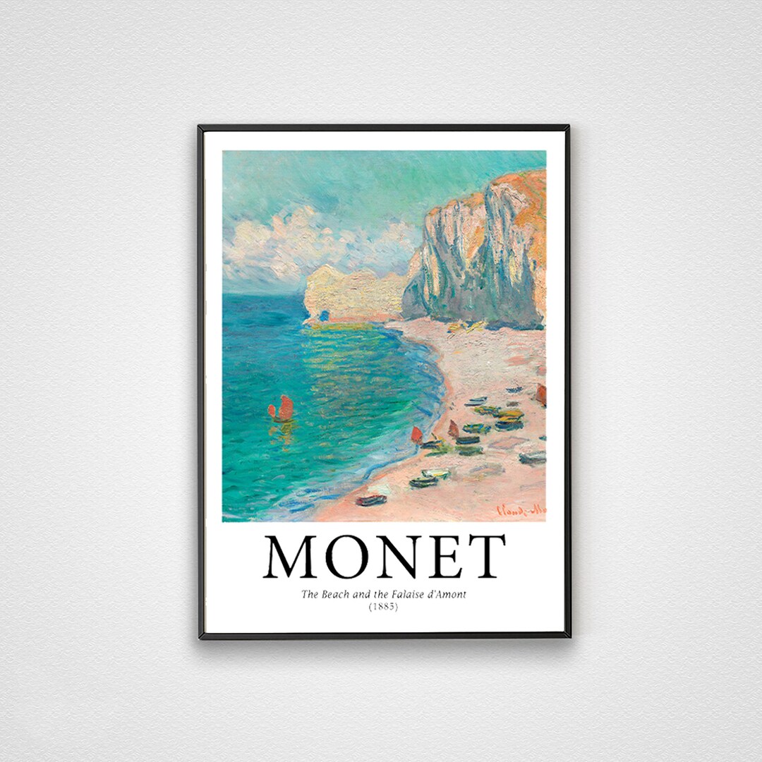 Claude Monet Wall Art Print Monet Art Poster Classic - Etsy