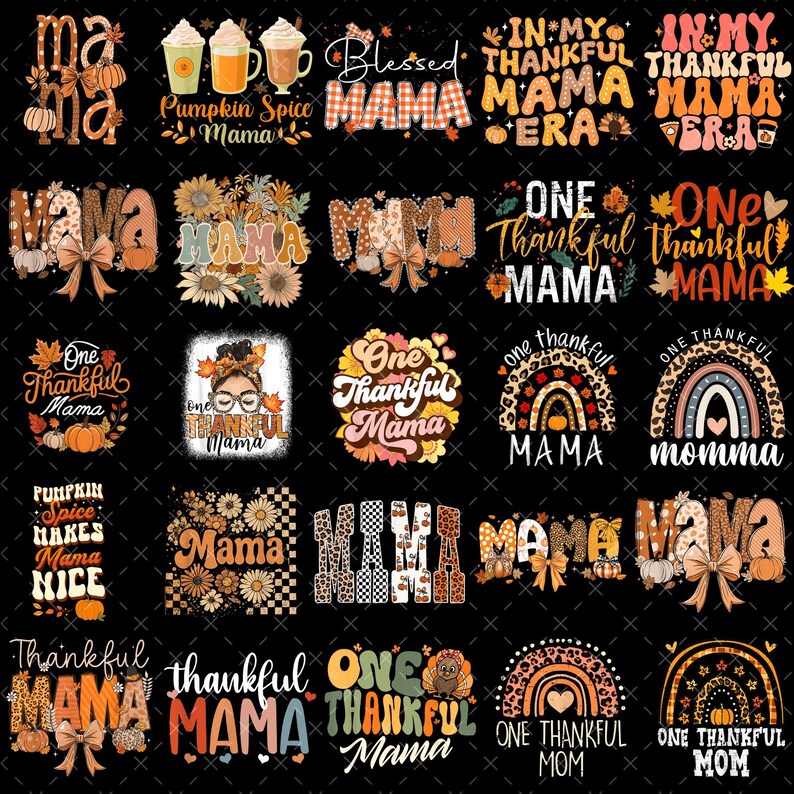 35+ Fall Mama PNG Bundle, Thanksgiving Mama Quotes Png, Spooky Pumpkin ...