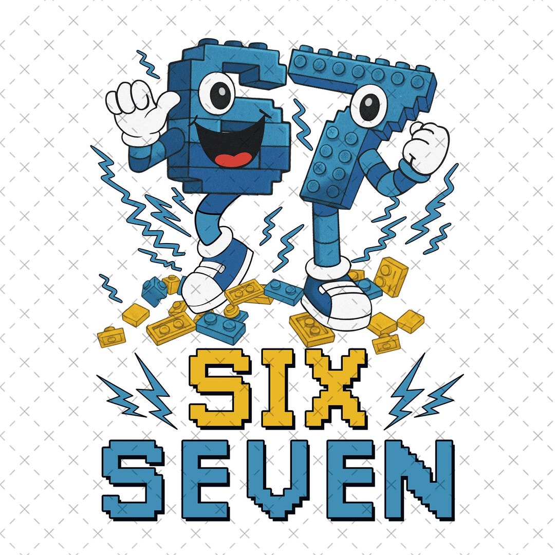 Steal a Brainrot Six Seven Italian Brainrot Kids Gaming Meme PNG ...