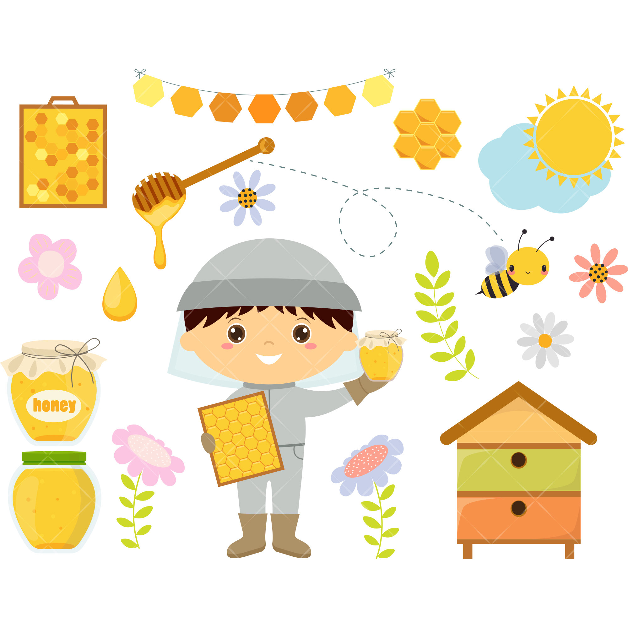 Beekeeper Clip Art