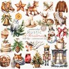 Christmas in Snow Globe Clip Art, Winter Clip Art, Holiday Clipart ...