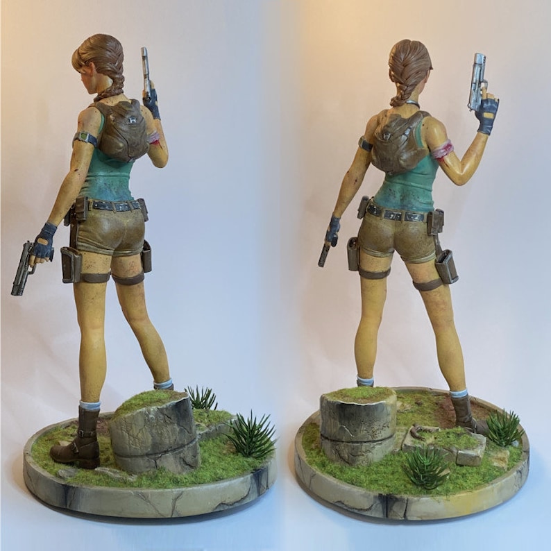 Classic Lara Croft (tomb Raider) 3D Print Figure/figurine STL Digital ...