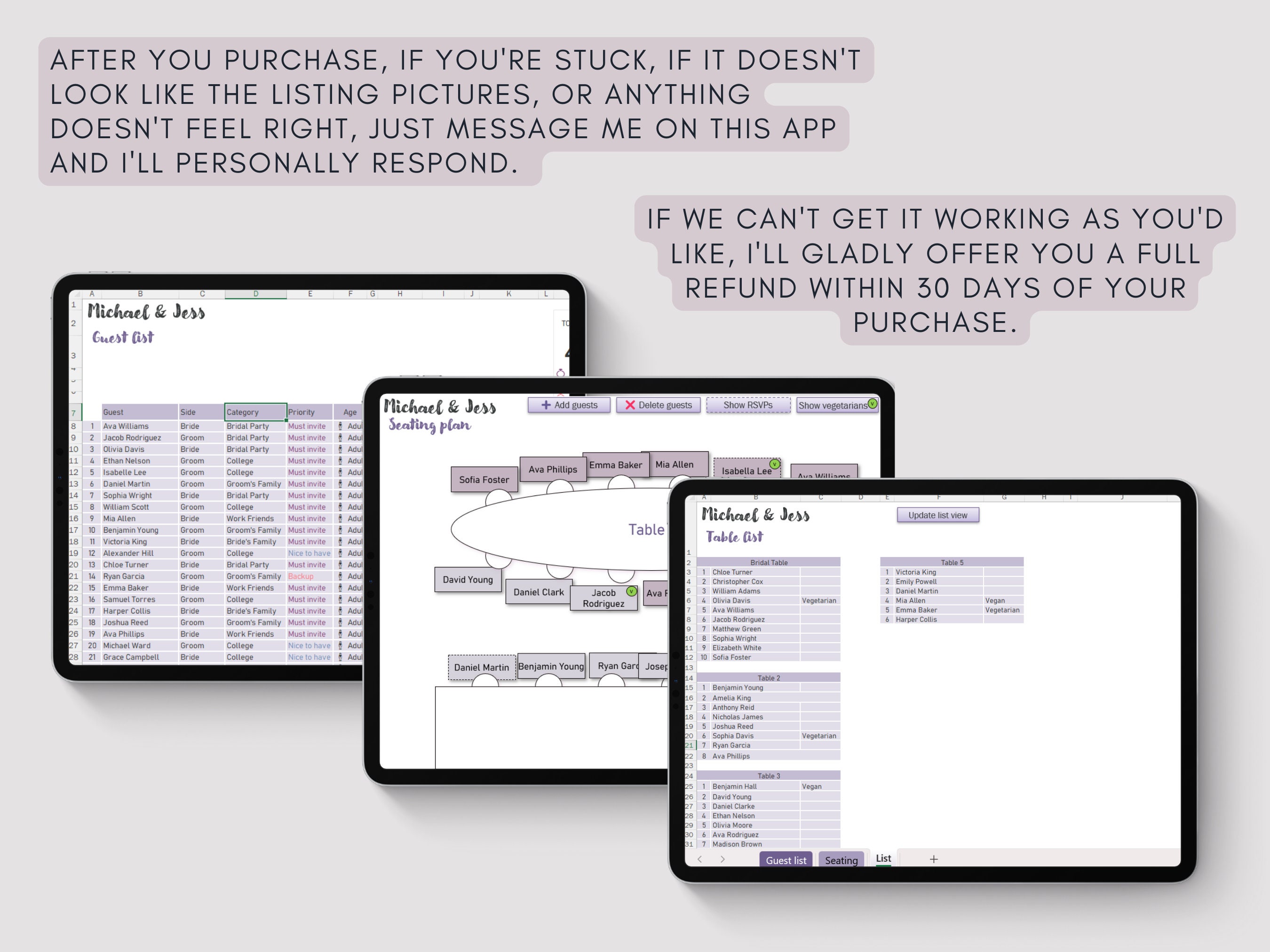 Seating Chart Creator App | Guest List to Dream Wedding Seating Plan in ...