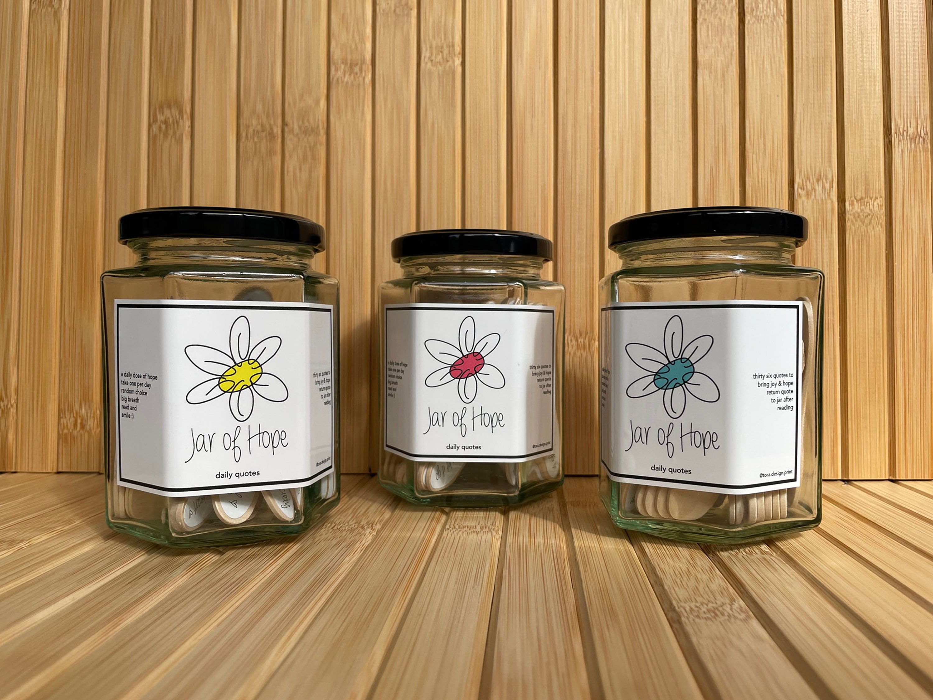 Jar of Hope Inspirational Quotes Motivational - Etsy